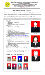 INFORMASI PERSIAPAN & PELAKSANAAN UJI KOMPETENSI MAHASISWA PPG (UKMPPG) BAGI MAHASISWA KATEGORI ...